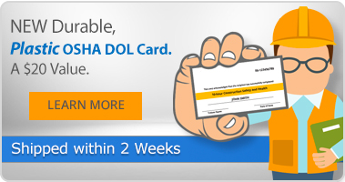 OSHA Safety training Online classes - OSHA 10 and 30 Hour, 40 hour HAZWOPER